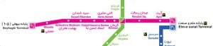 نقشه ۱۰ خط ایستگاه های اتوبوس BRT تهران (دانلود PDF نقشه ۱۴۰۲ ) - عصر ...